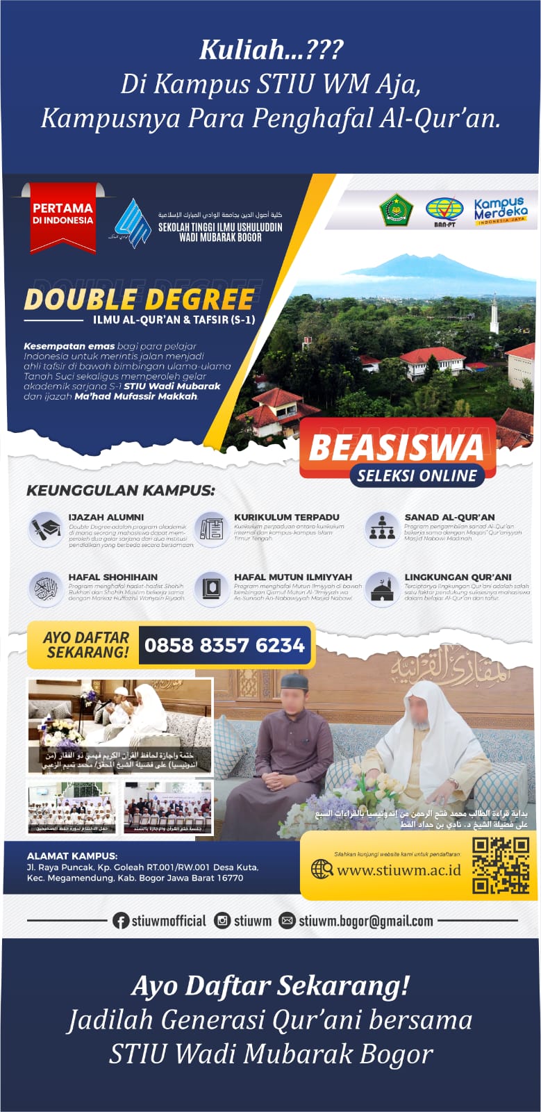 Pemberangkatan Mahasiswa KKN STIU Wadi Mubarak Bogor: Menuju Masyarakat ...